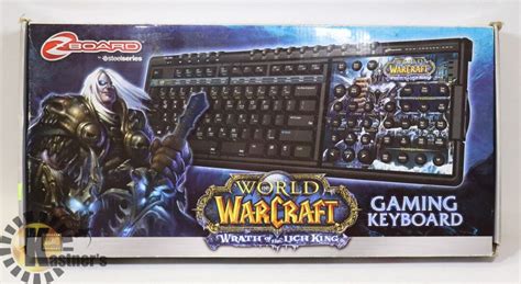 Unused World Of Warcraft Gaming Keyboard Kastner Auctions