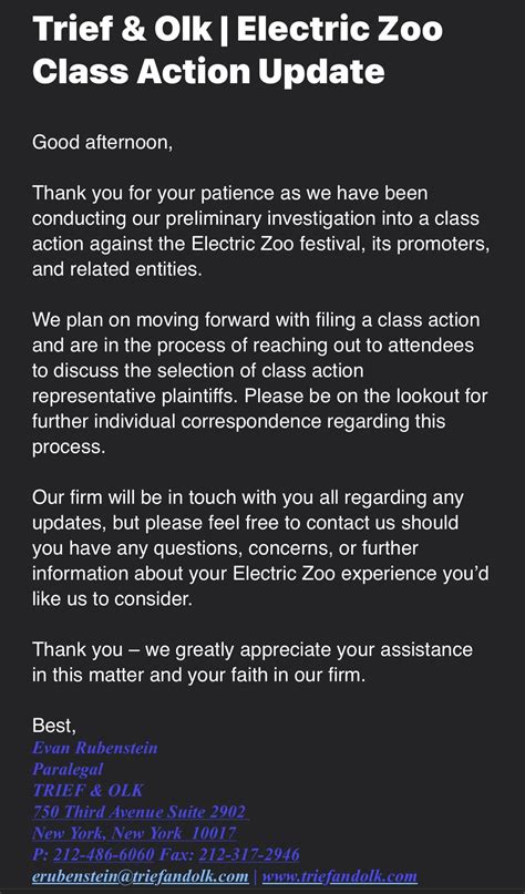 Class Action Suit Update Make A Statement Relectriczoo