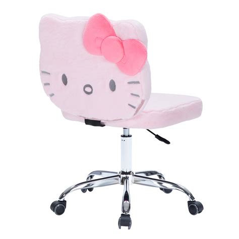 Hello Kitty® Teddy Fur Swivel Vanity Chair Impressions Vanity Co