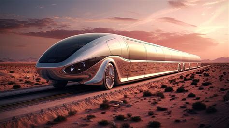 Premium Ai Image Hyperloop Capsule
