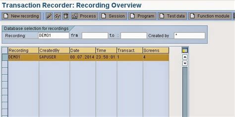Sap Abap Bdc Using Call Transaction Method In Sap Abap