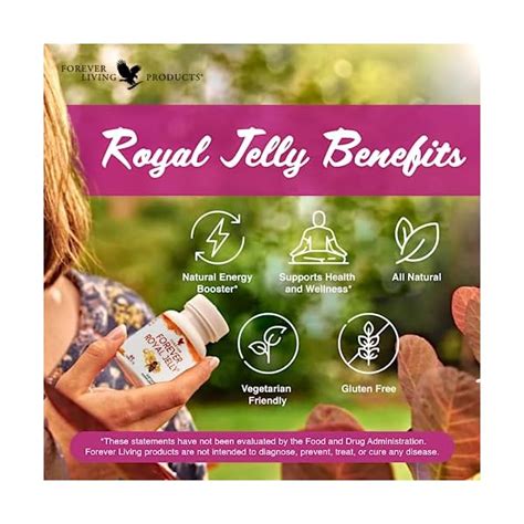 Forever Living Royal Jelly Energy And Wellness Support With 10 Hda Proteins Vitamins And
