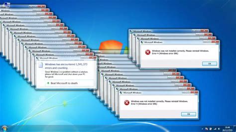 Live Wallpaper Virus On The Computer Microsoft Windows Errors Download On