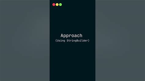 Leetcode Shuffle String In On Time🔥 Using Stringbuilder Leetcode