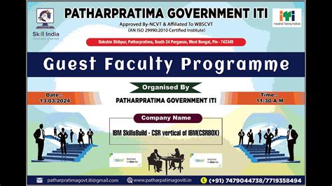 Guest Faculty Program On Job Readiness Csrbox Foundation Ibm