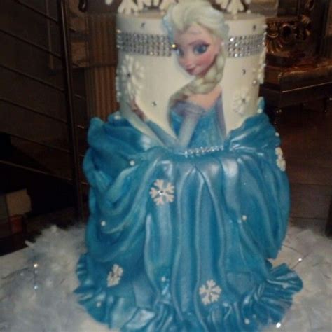 Frozen Cake Tarta De Cumpleaños Frozen Tortas De Frozen Pasteles De Elsa