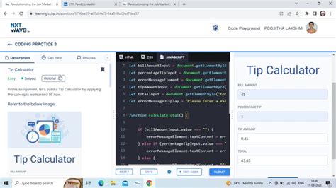 Poojithalakshmi Ramanam On Linkedin Ccbp Nxtwave Rahulattulurisir