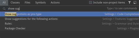 Disable Code Completion For Shell Files Ides Support Intellij