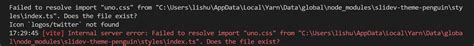 failed to resolve import uno css · issue 29 · alvarosabu slidev