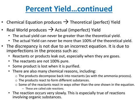PPT Percent Yield PowerPoint Presentation Free Download ID 2277061