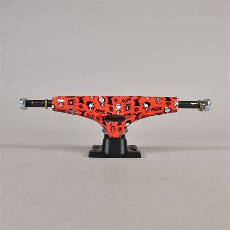 krux trucks k5 stranger things code red standard skateboard trucks 8 0 skateboards from