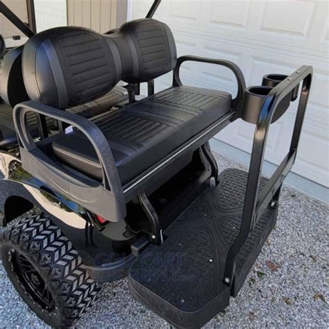 Club Car Precedent Doubletake Max 5 Rear Seat Kit With Deluxe Colored