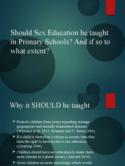 Sex Ed Group Presentation Pdf Sex Education Human Sexuality