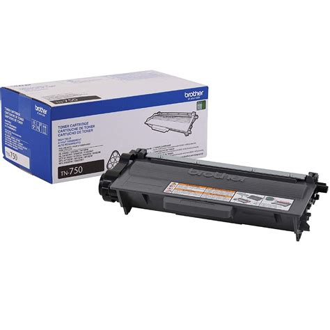 Brother Genuine Oem Tn750 High Yield Black Laser Toner Cartridge