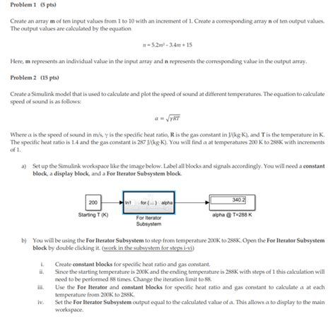 Solved Matlab Problems That Are Done Through Simulink Could