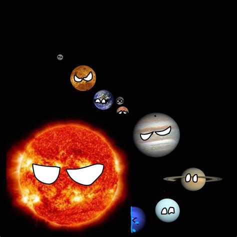 Solar System By Egtdtvrcrcfe On Deviantart