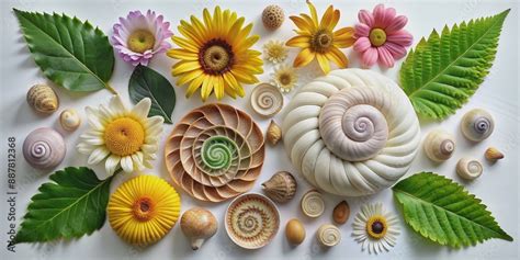 Fibonacci Sequence Observed In Nature Such As The Arrangement Of