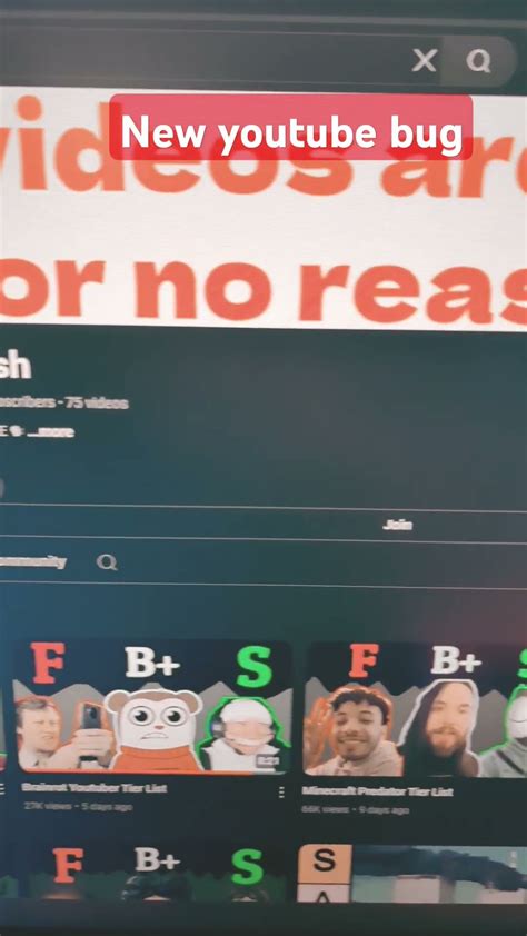 Youtube Bug Youtube