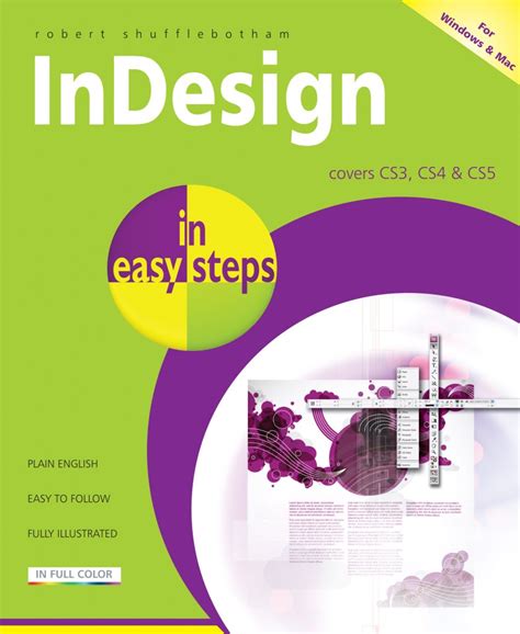 indesign in easy steps covers cs3 cs4 and cs5 in easy steps
