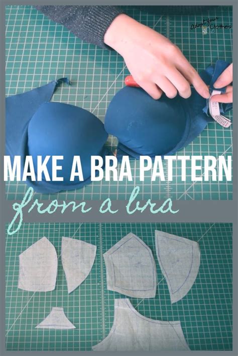 Make a Bra Pattern from a Bra you already Own May vá Kỹ thuật may vá