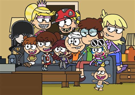Age Swapped Loud House By Superfloxes On Deviantart