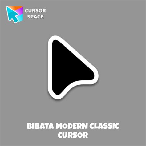 Custom Cursor Bibata Modern Classic Cursor Space