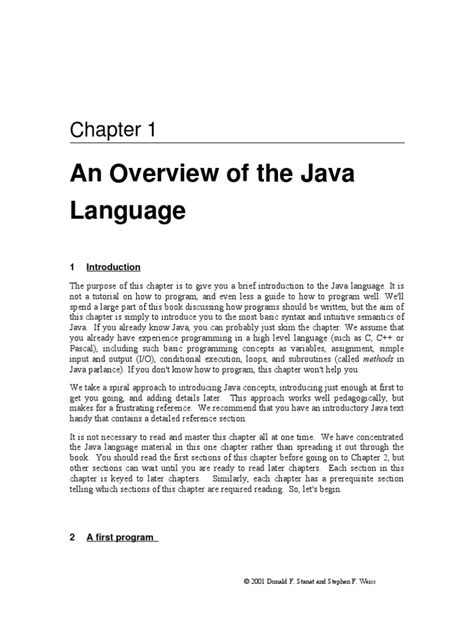 01 Java Review Pdf Control Flow Boolean Data Type