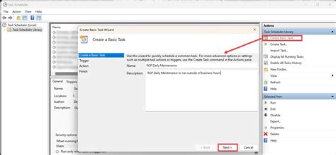 How To Set Up Rgp Daily Maintenance To Run Automatically Overnight