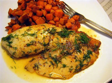 Baked Tilapia With Dill Sauce Just A Pinch Recipes