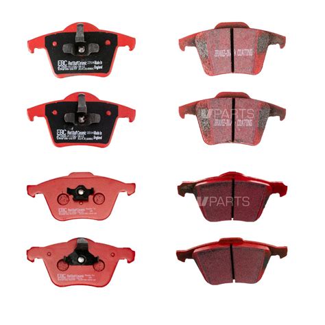 Package Redstuff Sport Brake Pads Xc90 316 Mm Discs 03 14