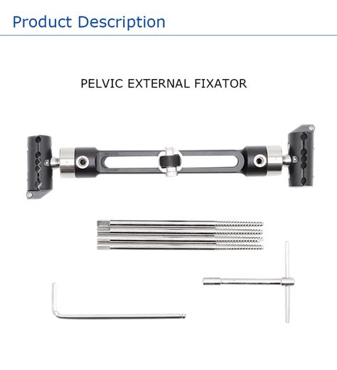 Assured Quality Orthopedic Surgical Instruments Pelvic Fragment External Fixator For Fracture