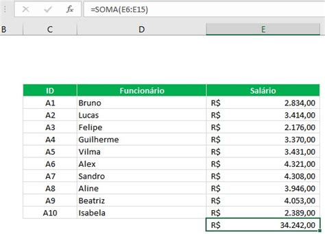 Como Somar No Excel Smart Planilhas