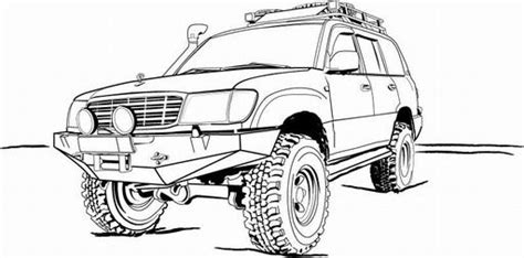 Раскраска Джипы Распечатать бесплатно