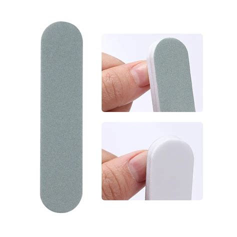 10 шт лот пилочка для ногтей 100 180 шлифования буферный блок маникюр педикюр Полировка Ногтей