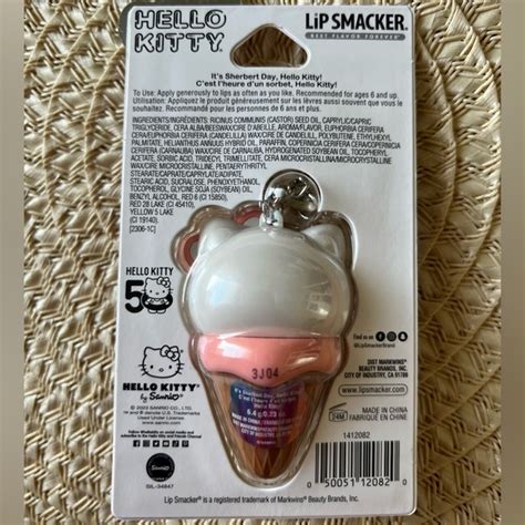Lip Smacker Makeup Lip Smacker Hello Kitty Ice Cream Cone Lip Balm