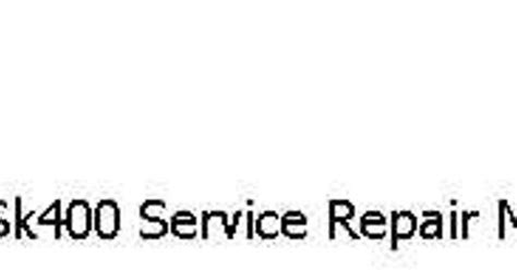 Kobelco Excavator Sk300 Sk400 Service Repair Manual Imgur