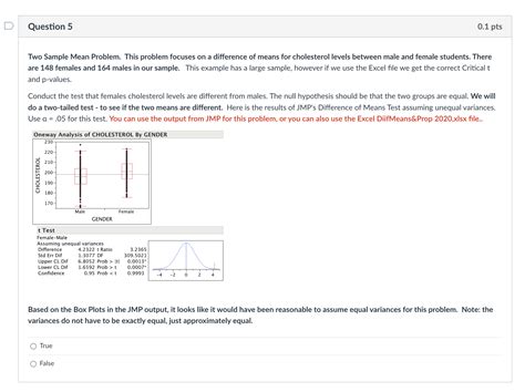 Solved Two Sample Mean Problem This Problem Focuses On A