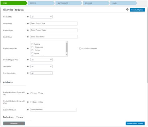 Woocommerce Advanced Bulk Edit Products Prices And Attributes