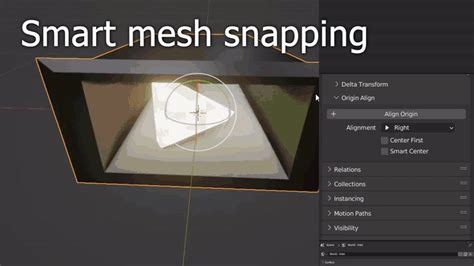 origin align blender market