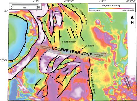 Seattle Fault May Have Origins In An Ancient Tear In The Continent Agu Newsroom