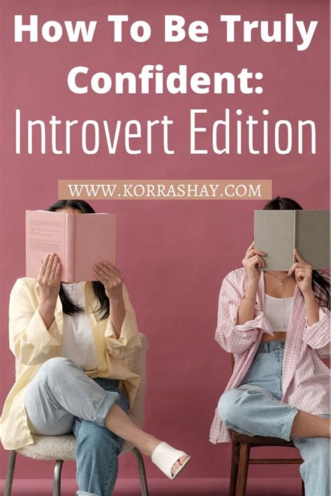 How To Be Truly Confident Introvert Edition Let S Get Confident Artofit