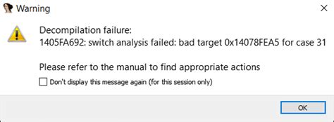 Ida Multiple Decompilation Failure With Ntoskrnl Reverse