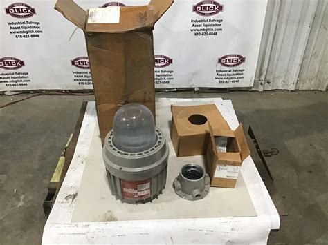 Hubbell Killark Ezh170 Hostile Lite Sodium Hps Housing Globe 175watts 60hz Moses B Glick