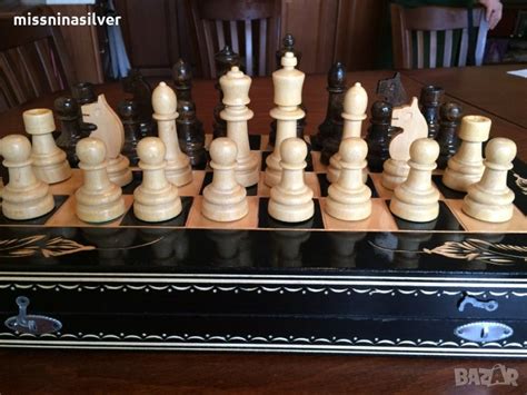 Фигури за шах дървени в Шах и табла в гр София Id28385571 — Bazar Bg