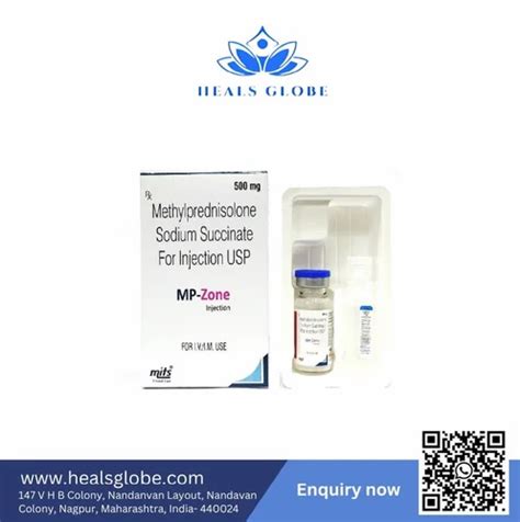 Methyl Prednisolone Acetate Injection 500mg At ₹ 850piece Nagpur