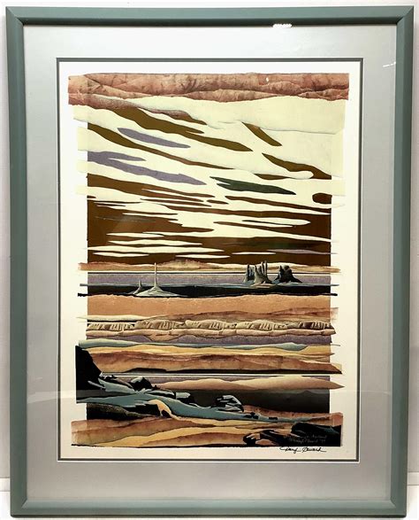 Lot Daryl Howard Signed Embellished Print