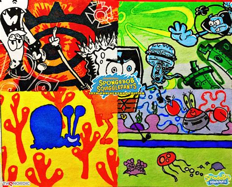 Spongebob Squigglepants 10th Anniversary Edition By Wilduda On Deviantart