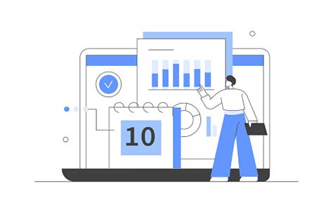 금융 개념 그림입니다 세금 계산을 위한 계약서를 준비하고 세금 신고서를 작성하는 캐릭터 직장에서 회계사 평면 만화 벡터 일러스트 레이 션 아이콘 스타일리시하고 미니멀한 모던