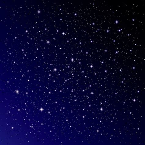 밤하늘 밤하늘의 별 벡터 그림 디자인 프리미엄 벡터