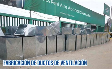 Ductos De Ventilación Y Aire Acondicionado Fabricación E Instalación